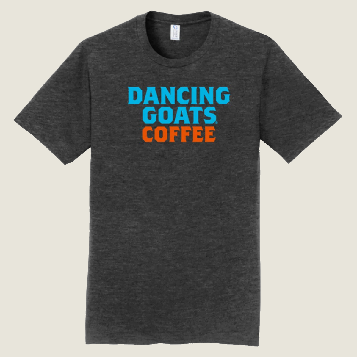 Dancing Goats Dual Logo Tee | Dancing Goats® Coffee