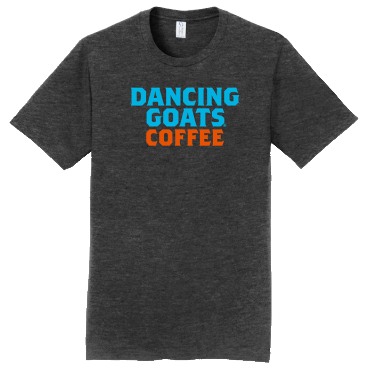 Dancing Goats Dual Logo Tee | Dancing Goats® Coffee